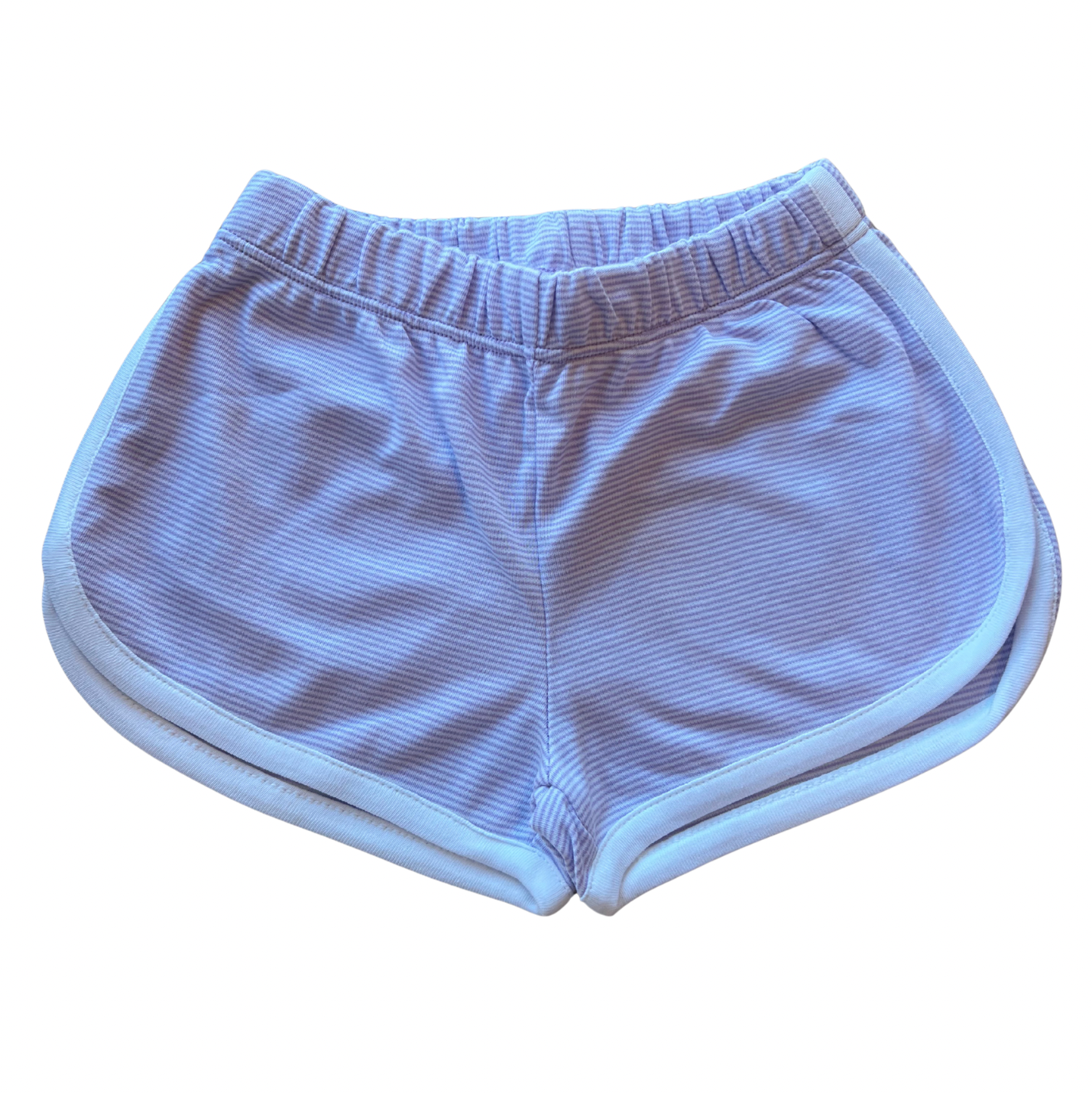 Lavender Stripe Athletic Short