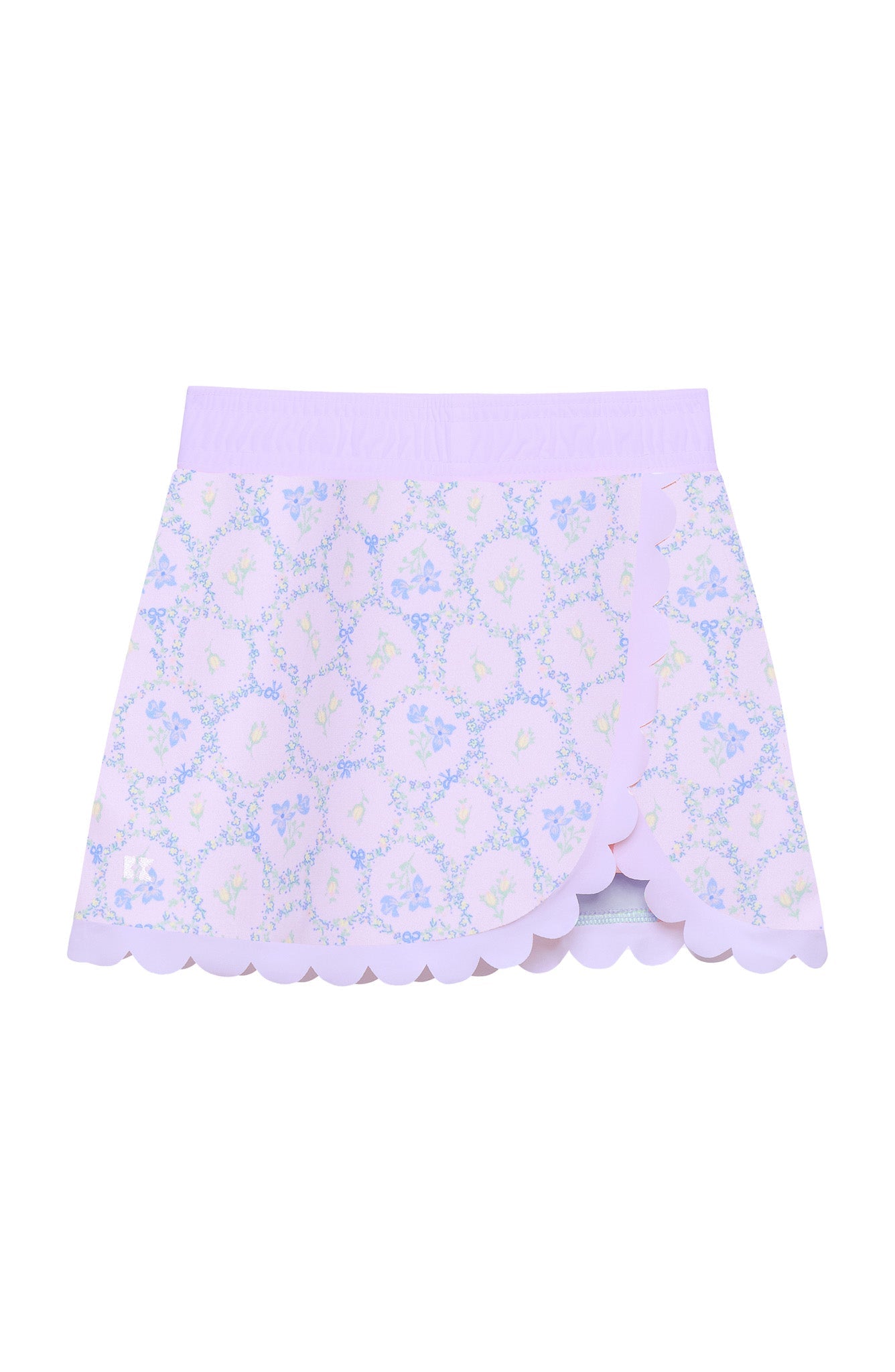 Lavender Love Scallop Skort